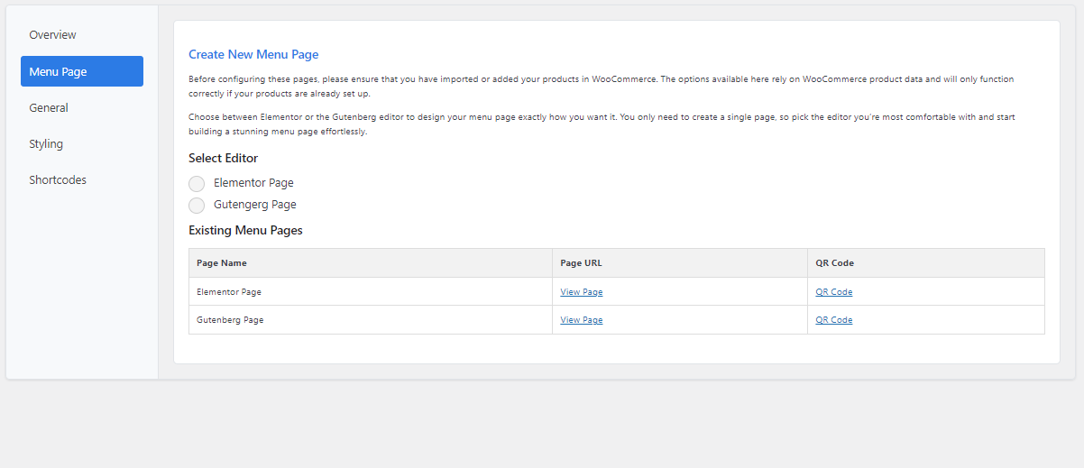 How to Setup the Menu Page? - MenuMaster - Modern and Interactive ...